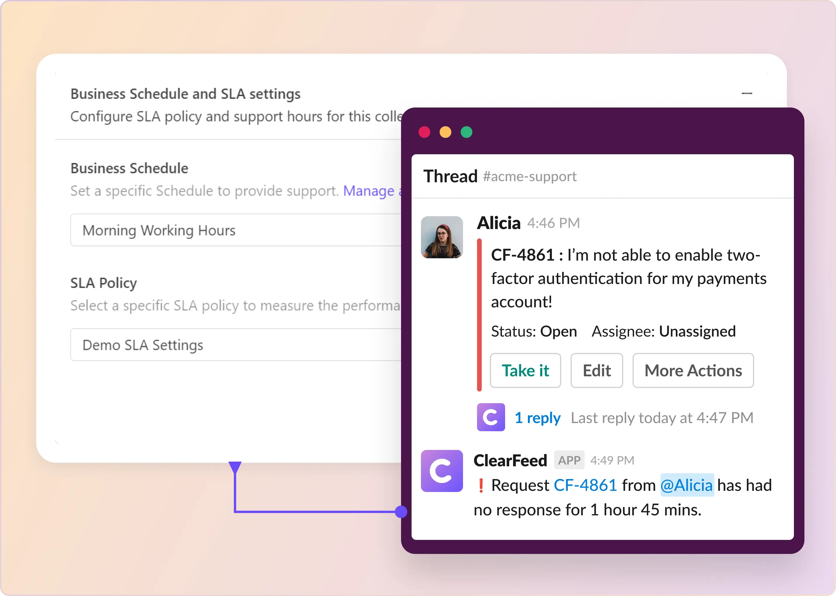 Now Set Custom SLA Policy and Business Hours for Different Customer Groups With ClearFeed